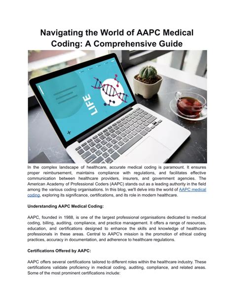 Ppt Navigating The World Of Aapc Medical Coding A Comprehensive Ppt Navigating The World Of Aapc Medical Coding A Comprehensive