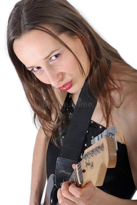 Sexy Girl With Guitar Picture Image