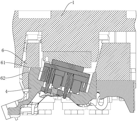一种模具斜面冲孔结构的制作方法
