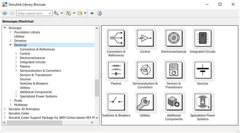 Simscape Electrical Block Libraries Matlab And Simulink