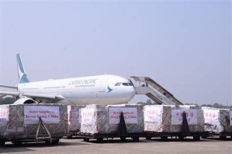 တရုတ်နိုင်ငံမှ လူသားချင်းစာနာထောက်ထားမှုဆိုင်ရာအကူအညီပစ္စည်းများ၊ ဆေးဝါးများရောက်ရှိ Myawady