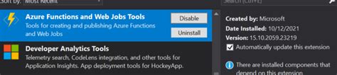 could not load file or assembly microsoft azure webjobs host version 3 0 22 0 stack overflow