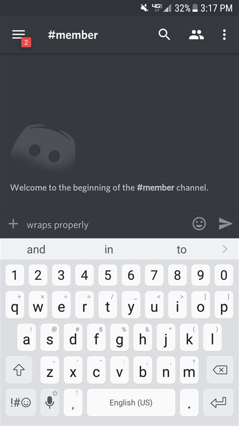 Multiline Text No Longer Expands The Typing Area R Discordapp