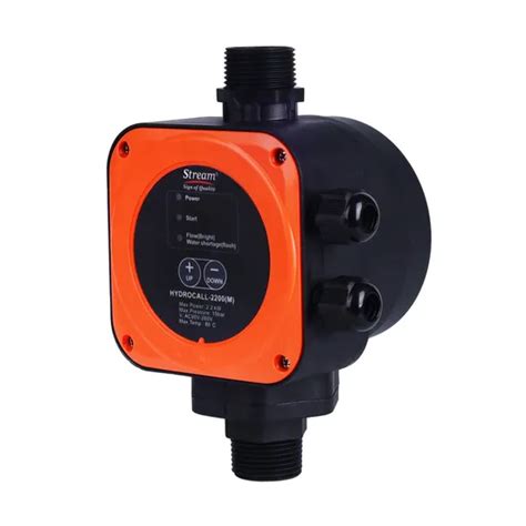 Water Pump Flow Pressure Controller With Pressure Gauge Pressure