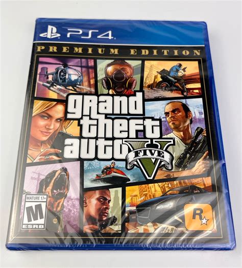 Brand New And Sealed Grand Theft Auto V Premium Edition For Playstation 4 Ps4