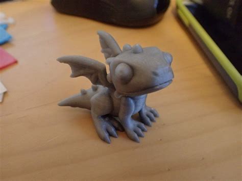 Cute Dragon More Easy Printing By Sebastianv650 Thingiverse 3d