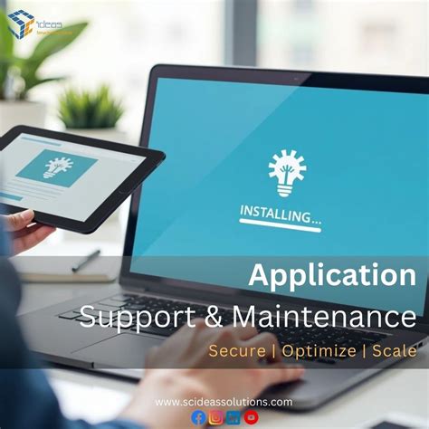 Keep Your App Running Smoothly With Expert Support And Maintenance Scideas Solutions Pvt Ltd