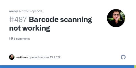Barcode Scanning Not Working · Issue 487 · Mebjashtml5 Qrcode · Github