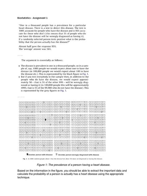 Biostatistics Assignment 1 Pdf Statistics Scientific Method