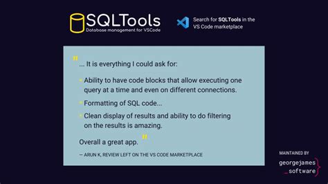 Intersystemsiris Mysql Sqlserver Sqltools Databasetools Opensource George James Software