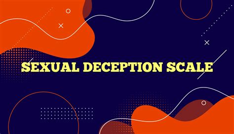 Sexual Deception Scale