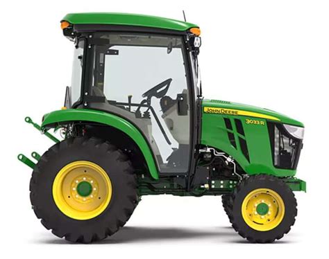 John Deere 3033r Utility Tractor Specs Weight Dimensions