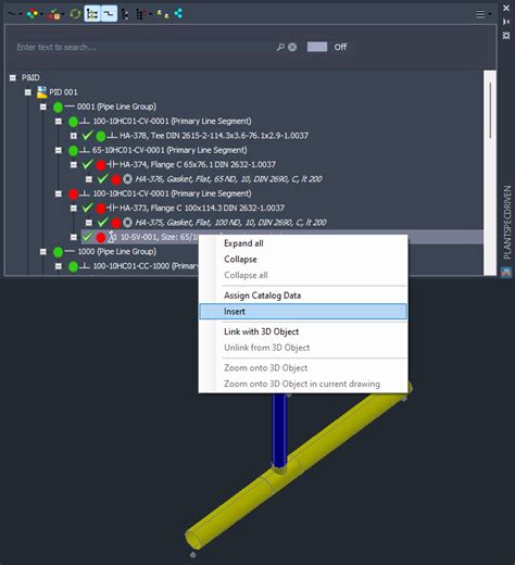 Plantspecdriven How To Use Use Cases Inserting Pandid Relief Valves 3d