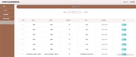 附源码 计算机毕业设计nodejs实验教学自动排课管理系统（程序lw）基于nodejs的课程表设计 Csdn博客