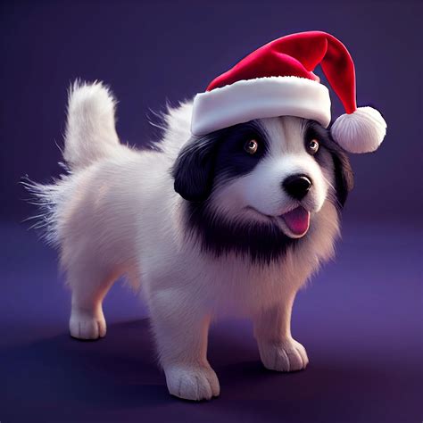 Merry Christmas Puppy Wallpaper