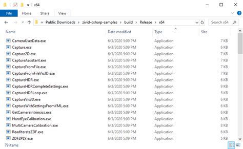 Build C Samples Using Visual Studio — Zivid Knowledge Base Documentation