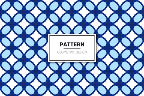Free Vector Lattice Style Geometric Pattern