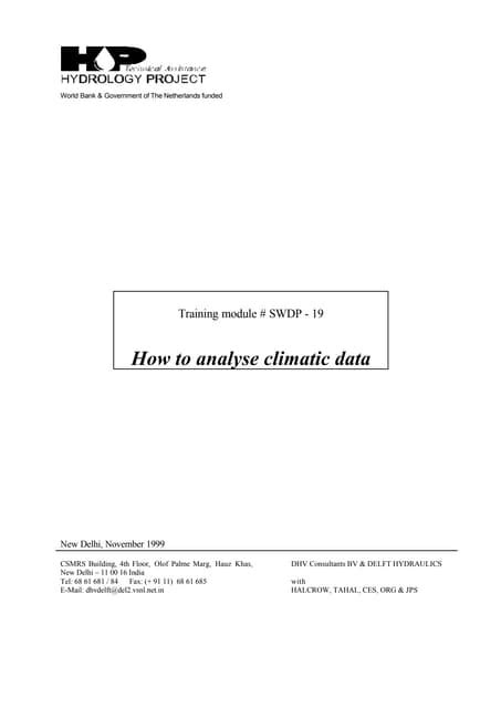 Download Manuals Hydrometeorology Data Processing 19howtoanalyseclimaticdata Pdf