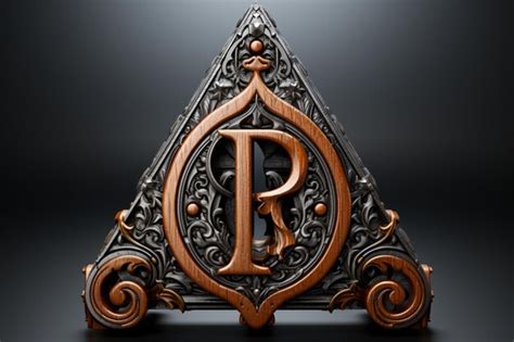 Premium Ai Image P Trap On Black Background