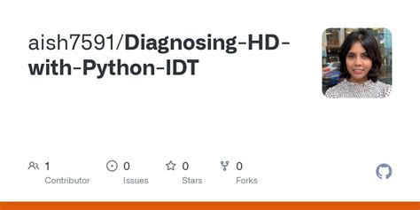 Github Aish7591diagnosing Hd With Python Idt