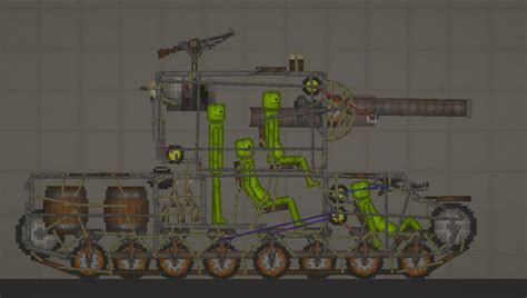 Советский танк КВ 2 с фугасницей Мелон Плейграунд