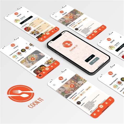 UX UI RECIPE APP On Behance UX UI RECIPE APP On Behance
