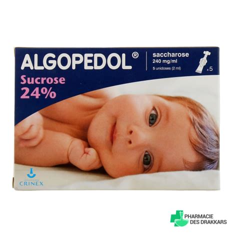 Algopedol Sucrose 24 Solution Anti Douleur Antalgique Bébé