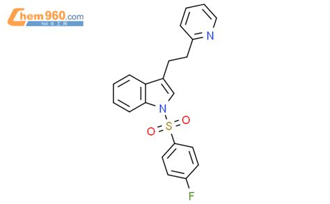150279 26 81h Indole 1 4 Fluorophenylsulfonyl 3 2 2 Pyridinylethyl 化学式、结构式、分子式、mol