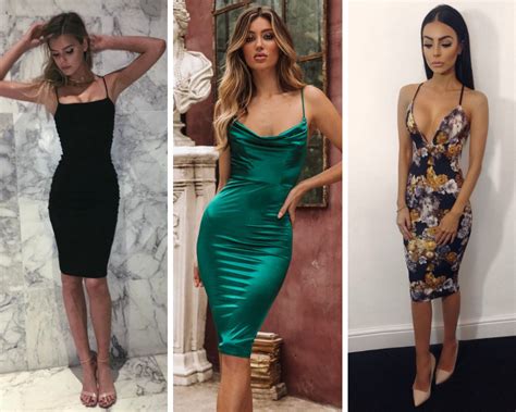 Hourglass Shaped Body Dress