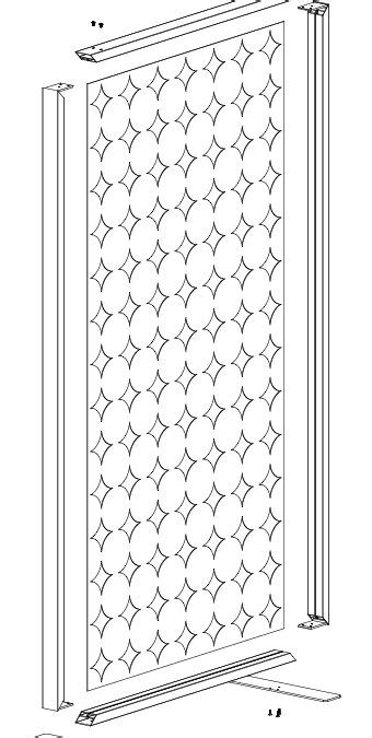 Transparency Frame Exploded View Chemetal