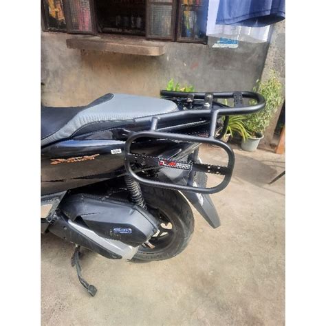Pcx Top Box With Side Pannier Bracket Heavy Duty Cod Lazada Ph