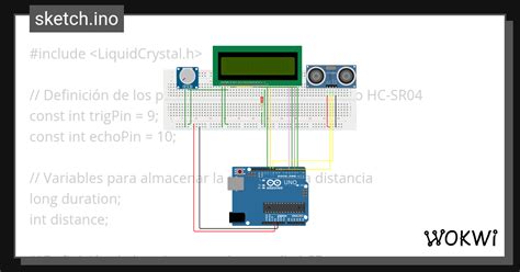 Sensor De Distancia Ultrasonico Wokwi Esp32 Stm32 Arduino Simulator