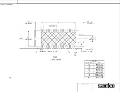 Ss5 Xx Xxx X D K Tr Footprint By Samtec Inc Datasheet Digikey