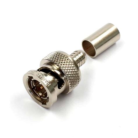 Bnc 75 Ohm Cable Plug Damar And Hagen