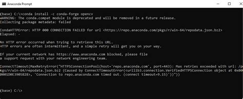Python How To Install OpenCV Package With Anaconda Stack Overflow
