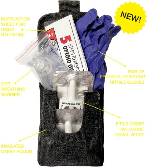 Purpose Built Products For Narcan® Nasal Spray Deployment