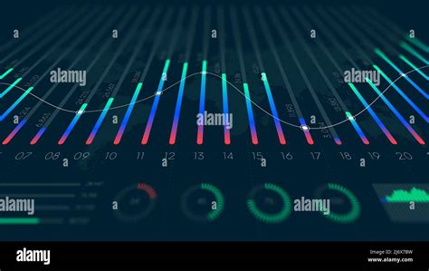 dashboard infographic big data visualization binary option monitor