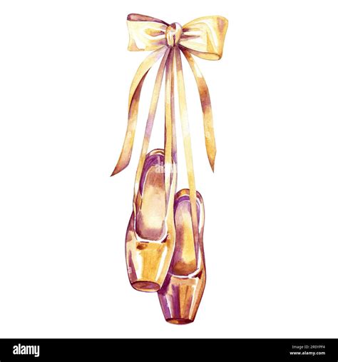Pointe Shoes Drawing Hanging
