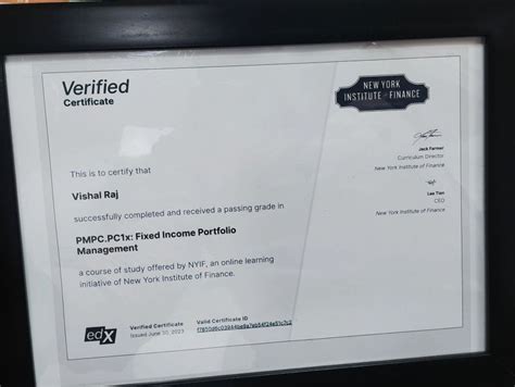 Vishal Raj On Linkedin I Am Happy To Share That I Have Obtained A New