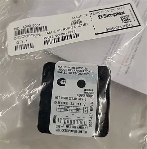 Vd C Simplex Monitor Module Fire Alarm V Dc At Piece In Ghaziabad