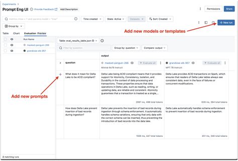 Using The Mlflow Prompt Engineering Ui Databricks Devrel Example Notebooks