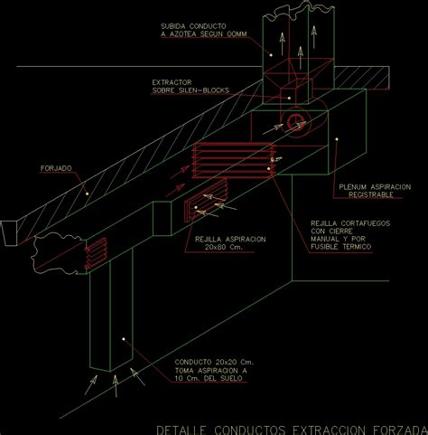 Consyructive Det Forced Extraction Dwg Block For Autocad • Designs Cad