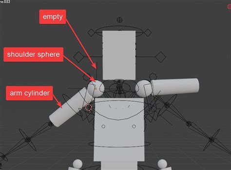 How To Make Rigid Limbs Rotate Around Pivot Spheres Using A Rigged Mannequin Animation And