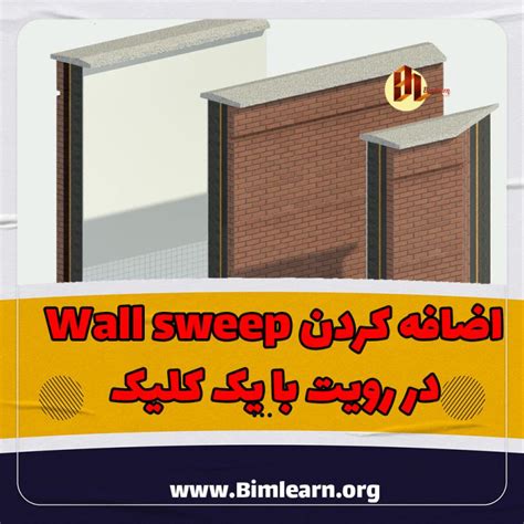 ابزار Wall Sweep در رویت Bim Learn