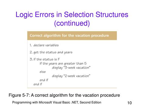 ppt chapter 5 more on the selection structure powerpoint presentation id 250396