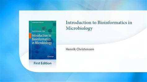 Introduction To Bioinformatics In Microbiology Youtube
