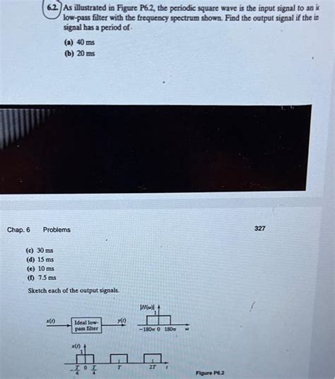 Solved 62 As Illustrated In Figure P62 The Periodic