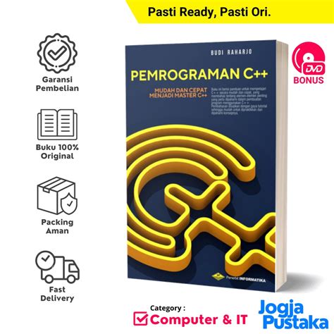 jual buku pemrograman c mudah dan cepat menjadi master c revisi