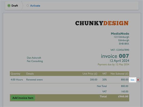 edit a recurring invoice profile or an invoice in a recurring series