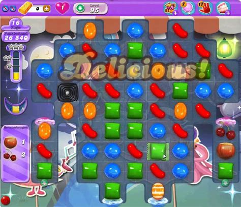 Candy Crush Saga Dreamworld Level 95 Odus 3 Stars Youtube
